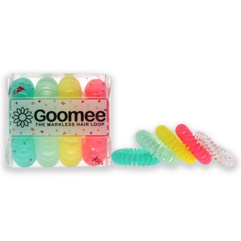 The Markless Hair Loop Set - Superb By Goomee For Women - 4 Pc Hair Tie ...