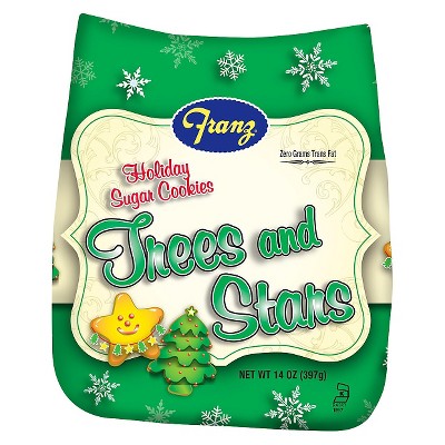 Franz Bake Shoppe Trees & Stars Holiday Sugar Cookies | Fig App