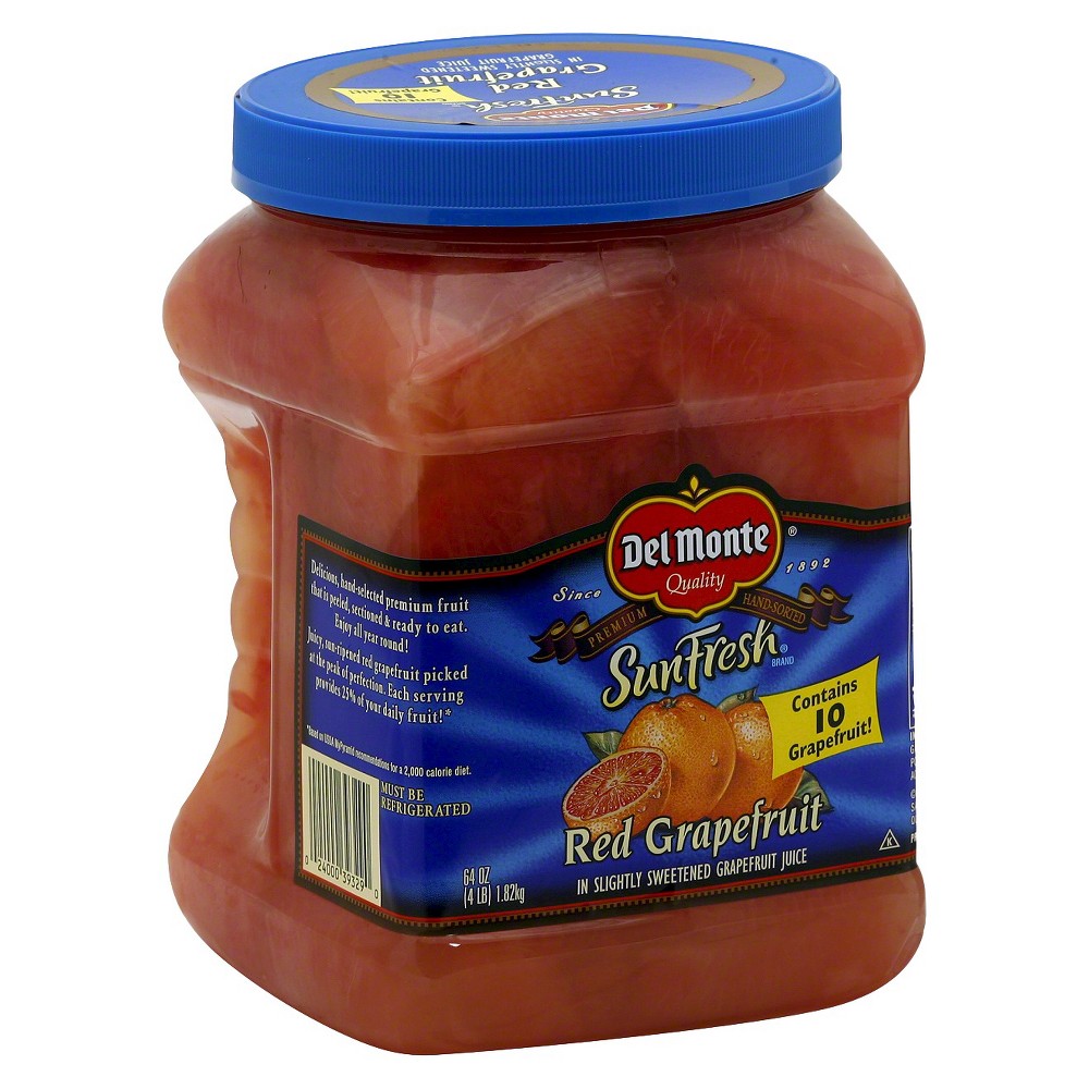 UPC 024000393290 - Del Monte Sun Fresh Red Grapefruit 64 oz | upcitemdb.com