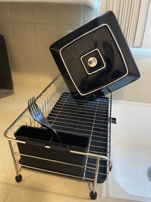 Iris Stainless Steel Compact Dish Rack : Target