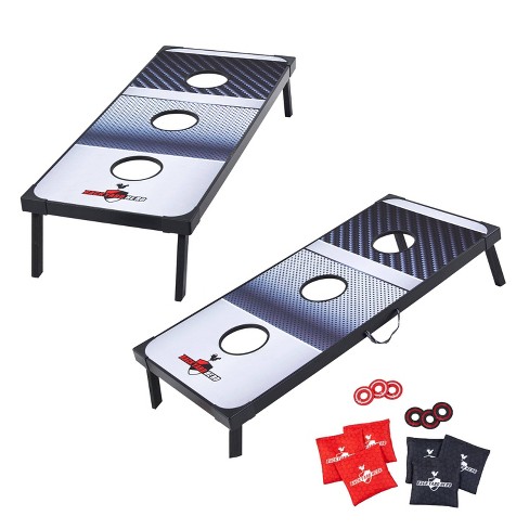 Backyard Hero 48'' Tailgate Combo Bean Bag Toss And Washer Game Set ...