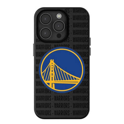 Keyscaper Golden State Warriors Text Backdrop Magsafe Compatible Cell ...