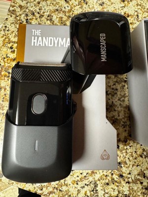 Manscaped The Handyman Compact Face Shaver, Portable Skinsafe Men's ...
