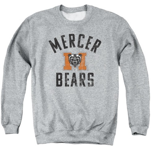 Mercer University Official Bears Logo Adult Crewneck Sweatshirt ...