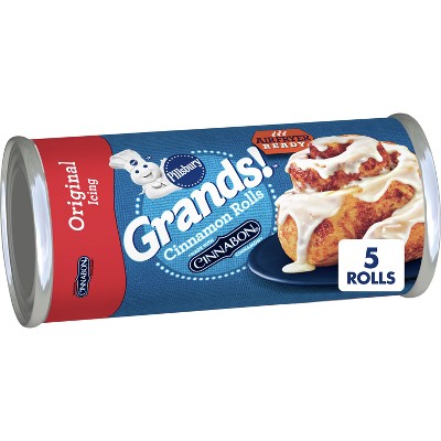 Pillsbury Grands! Cinnamon Rolls with Icing – 17.5oz/5ct – Target ...