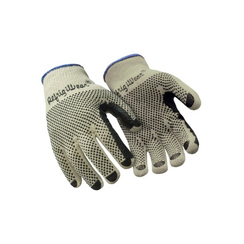 Refrigiwear Midweight Double Sided Pvc Dot Grip Knit Work Gloves (12 ...