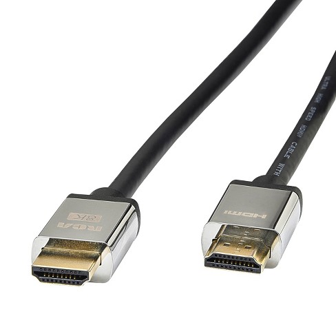 Rca Ultra-thin Ultra-high-speed 8k Hdmi® Cable (4 Ft.) In Black : Target