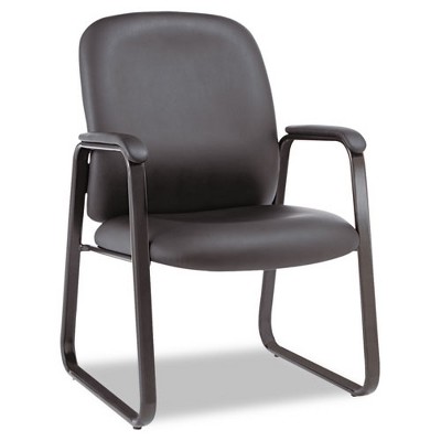 Alera Alera Genaro Bonded Leather High-back Guest Chair, 24.60" X 24.80 ...