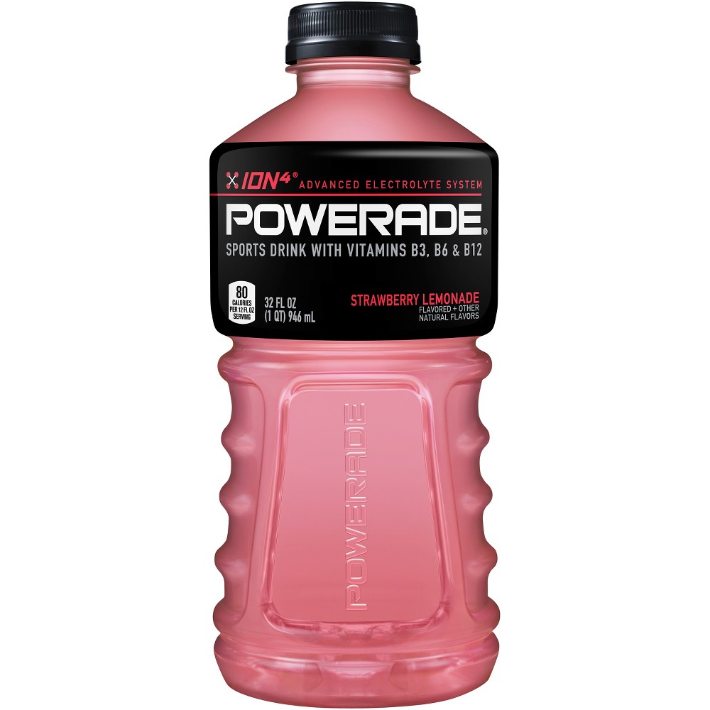 UPC 049000050349 - POWERADE Strawberry Lemonade, ION4 Electrolyte ...