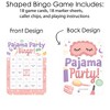 Big Dot Of Happiness Pajama Slumber Party - Bingo Cards And Markers - Girls Sleepover Birthday ...