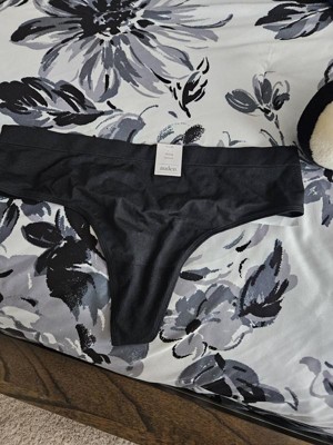 Women's Seamless Thong - Auden™ Black 2x : Target