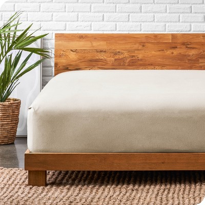 Twin Xl Sand Cotton Flannel Fitted Sheet By Bare Home : Target