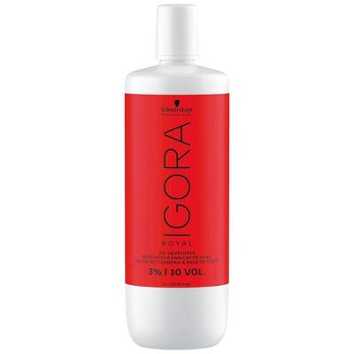 Schwarzkopf (6% / 20 Volume) Igora Royal Developer (32 Oz / Liter ...