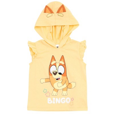 Bluey Bingo Girls Cosplay Tank Top And Active Retro Dolphin French ...