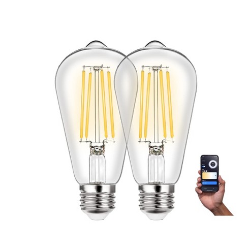 Rca Wifi Vintage Led Bulb 8w Control Anywhere : Target