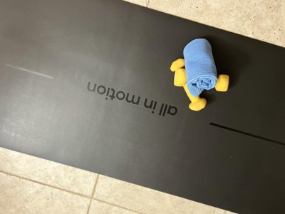 Natural Rubber Pu Yoga Mat 5mm - All In Motion™ : Target