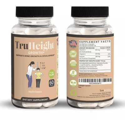 Truheight Gummies - Natural Height Growth Supplement For Kids & Teens ...