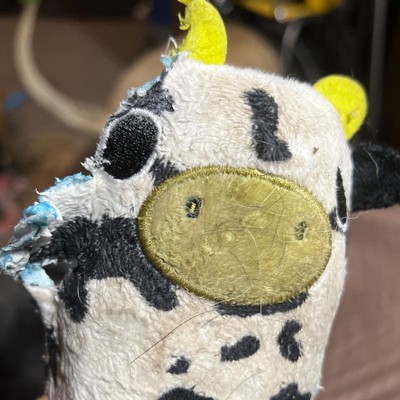 Bark Super Chewer Cow Dog Toy - Mad Cow : Target