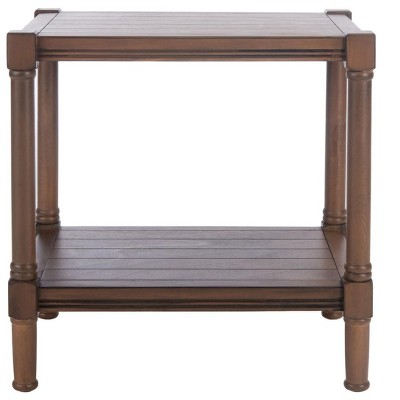 Vintiquewise Decorative Antique Log Cabin Natural Wooden Accent Stool ...