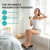 Costway Foot Massager With Shiatsu Heated Electric Kneading Foot & Back ...