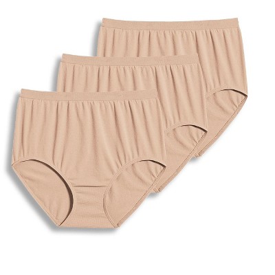 Jockey Women's Comfies Microfiber Brief - 3 Pack 7 Light : Target