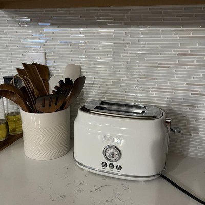 Dorset 2-slice Wide Slot Stainless Steel Toaster - Black And Copper ...