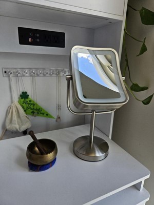 Conair Led Vanity Makeup Mirror - Silver : Target