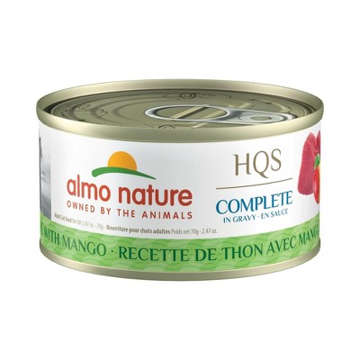 Almo Nature: Hqs Complete Cat 12 Pack: Tuna Recipe W/ Mango - 2.47oz ...