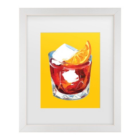 Alice Straker Negroni On Sunshine Matted Framed Art : Target