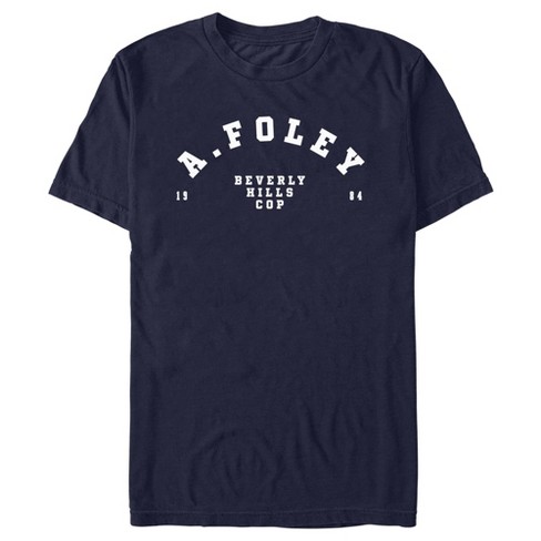 Men's Beverly Hills Cop: Axel F Since 1984 T-shirt - Navy Blue - X ...