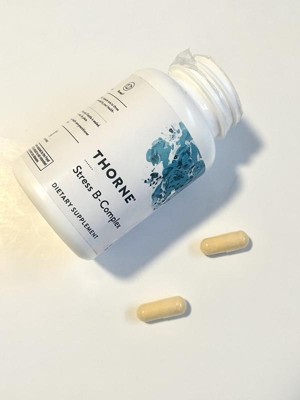 Thorne Stress B-complex - Vitamins B2, B6, B12, And Folate In Highly ...