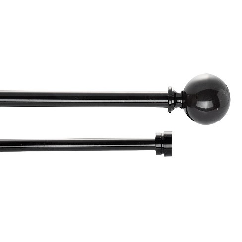 Ball Drapery Double Rod Set Oil Rubbed Bronze - Lumi Home Furnishings ...