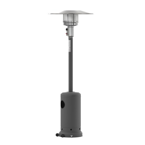Flash Furniture Sol Patio Outdoor Heating-slate Gray Stainless Steel ...