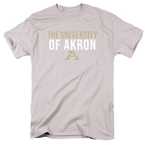 Campus Lab University Of Akron The Official Stacked Adult T-shirt ...