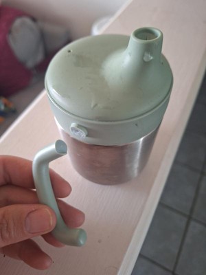 8oz Stainless Steel Sippy Cup - Green - Cloud Island™ : Target