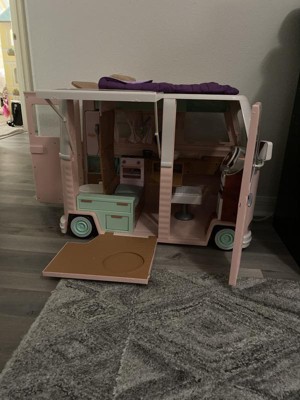 Our Generation Country Cruising Rv Camper Vehicle Playset For 18" Dolls ...