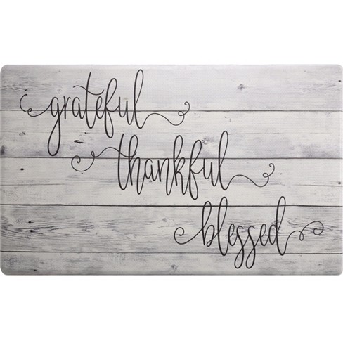 Sohome Cozy Living Grateful Thankful Modern Farmhouse Anti-fatigue ...