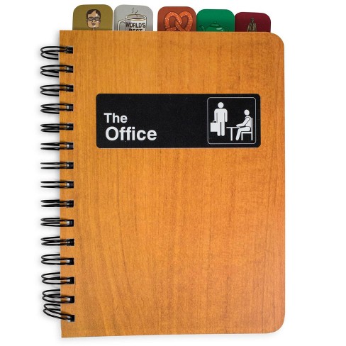 Just Funky The Office Tabbed 288-page Spiral Notebook Journal : Target