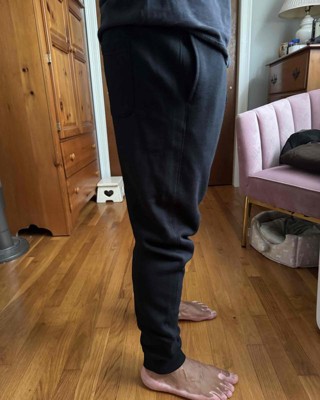 Men's Fleece Jogger Pants - Goodfellow & Co™ Black L : Target