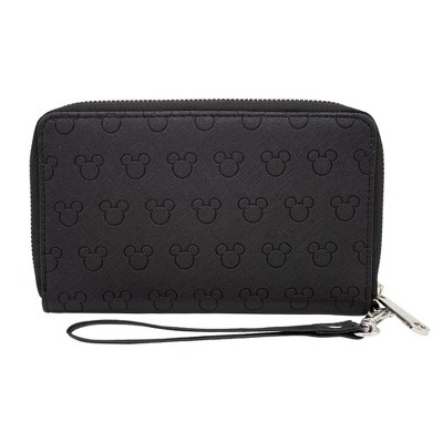 Disney Wallet, Rectangle Zip Around, Mickey Mouse Ears Icon Outline ...