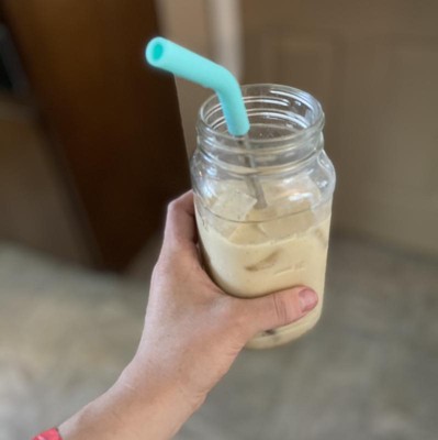 Ello 4pk Stainless Straws With Silicone Tips : Target