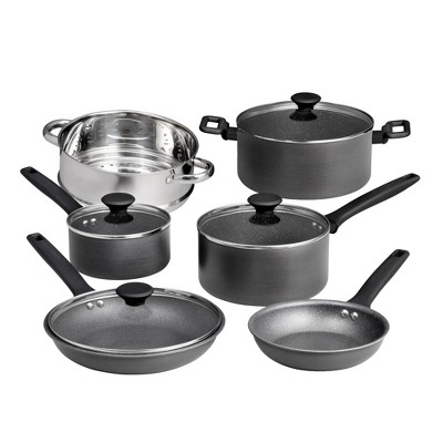 Granitestone Pro Premier Hard Anodized 10 Piece Nonstick Cookware Set ...