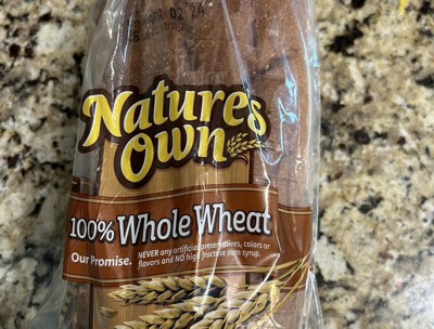 Nature's Own 100% Whole Wheat Bread - 20oz : Target