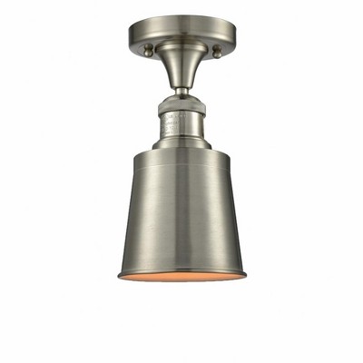 Innovations Lighting Addison 1 - Light Semi-flush Mount In Brushed ...