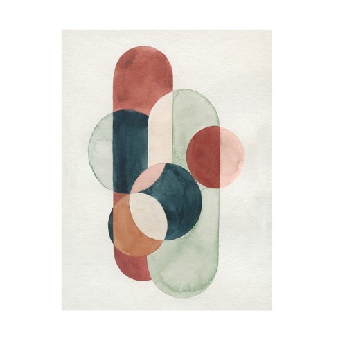 Trademark Fine Art - Grace Popp Loops And Bounds I Canvas Art - 24 X 32 ...