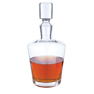 True Apex Decanter - Whiskey Liquor Decanter 26 Ounces, Hand Blown ...