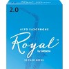 Rico Royal Alto Saxophone Reeds Strength 2 : Target