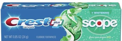 Crest Complete Plus Scope 3-in-1 Whitening Liquid Gel Toothpaste 4.6 Oz ...