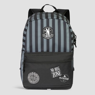 Wednesday Kids' Nevermore Crest 10" Backpack : Target