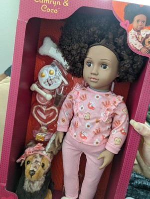 Our Generation Camryn & Coco 18" Matching Doll & Pet Set : Target